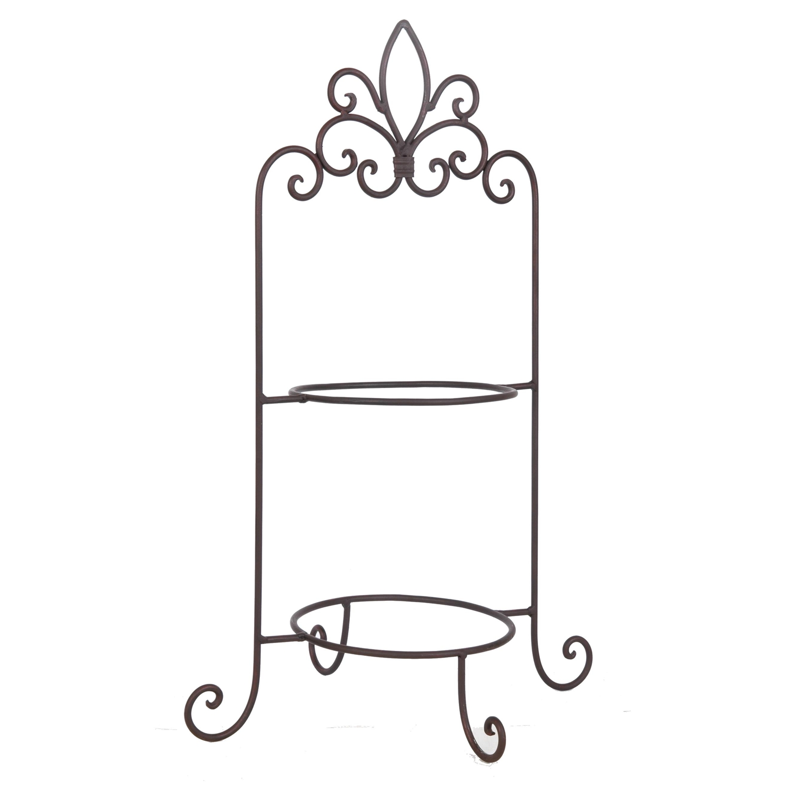 2 Tier Vintage Style Afternoon Tea Stand Cake Patisserie Table Display ...