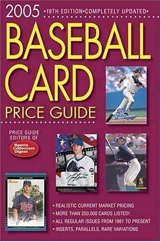 Baseball Card Price Guide : 2005 by Krause (2005, Trade Paperback ...