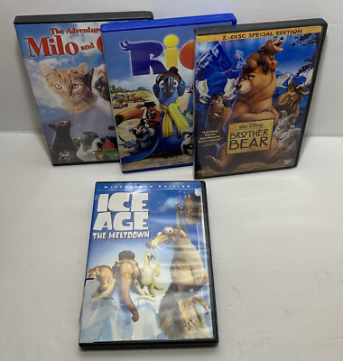 Childrens Family Dvds Brother Bear Milo Snd Otis Ice Age Rio | eBay