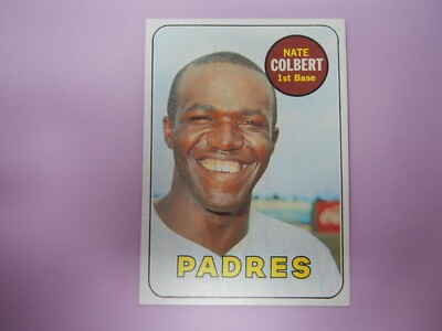 1969 Topps Baseball Nate Colbert Padres #408 | eBay