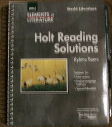 Elements of Literature: Holt Reading Solutions World Literature - Film ...