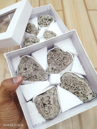 Natural Pyrite Geode Large Pyrite Clusters Bulk Healing Crystals Raw ...