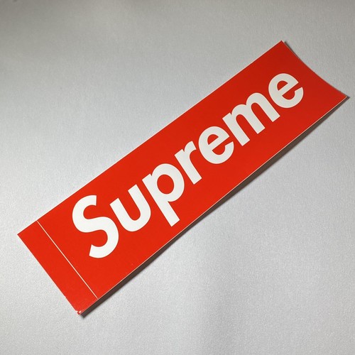 Genuine Classic Supreme Red Box Logo Sticker x1 | eBay