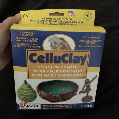 ACTIVA CelluClay Instant Papier Mache 1lb | eBay