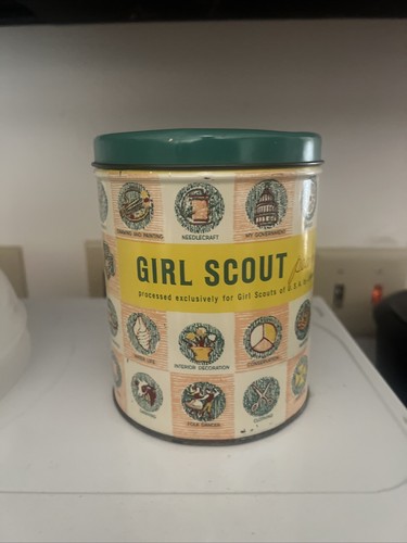 Girl Scout Peanut Crunch Cookie Tin 7332GG | eBay