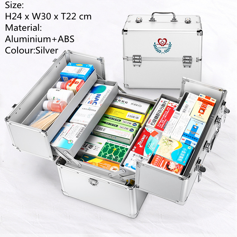 Medicine Storage Box with Lock Lockable Box For Food Refrigerator ...