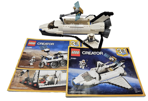 Lego 31066 CREATOR 3in1 Space Shuttle Explorer/Moon Station/Rover- 100% ...