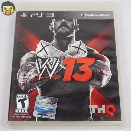 WWE 13 PS3 CIB (Sony PlayStation 3) Complete with Manual Tested ...