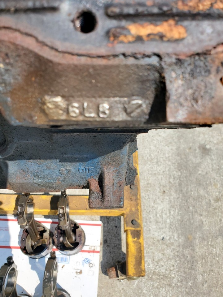 Ford FE C6ME-A Engine Block Date Code 6L8 352 390GT 410 428 November ...