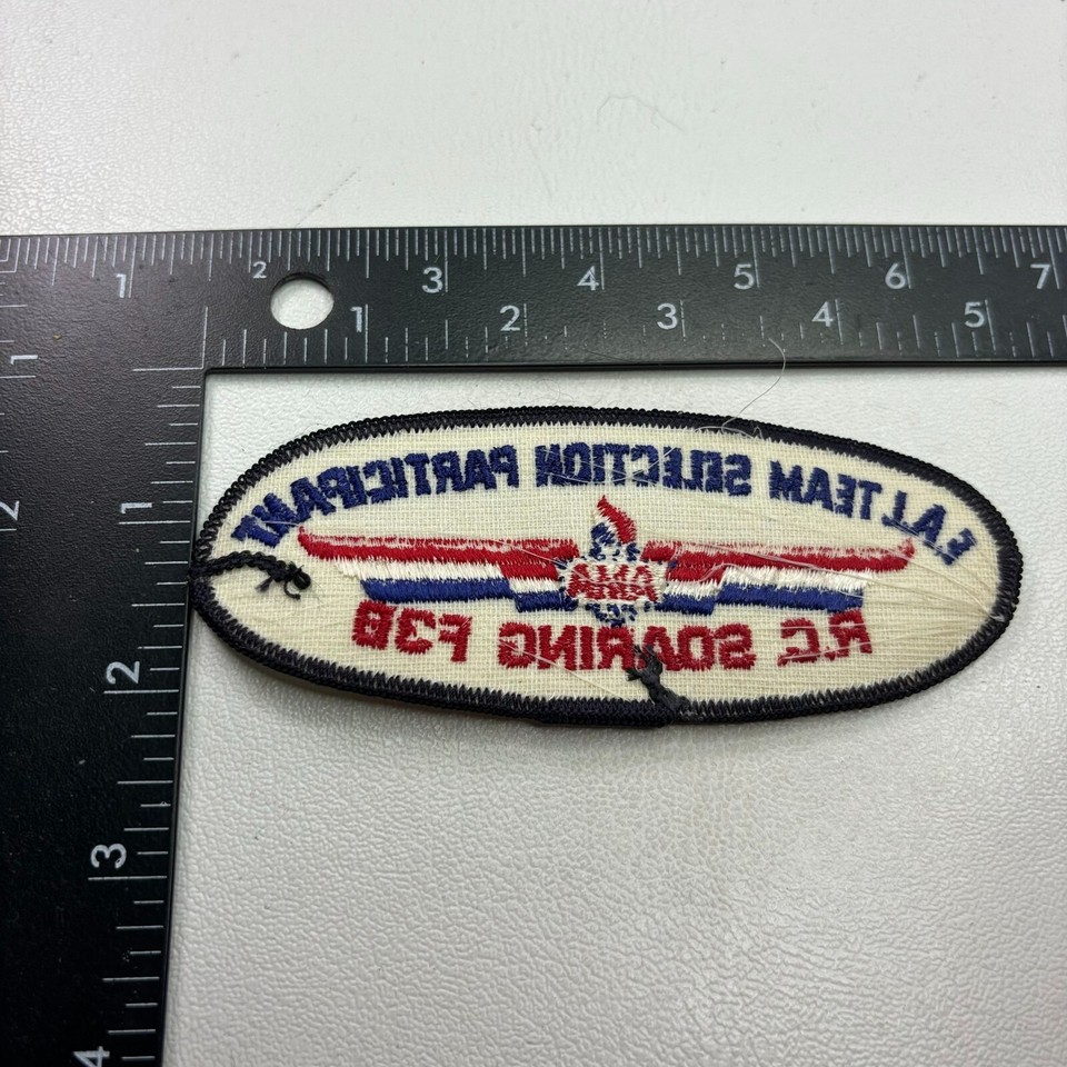 VTG Academy Model Aeronautics AMA FAI TEAM RC SOARING F3B Patch ...