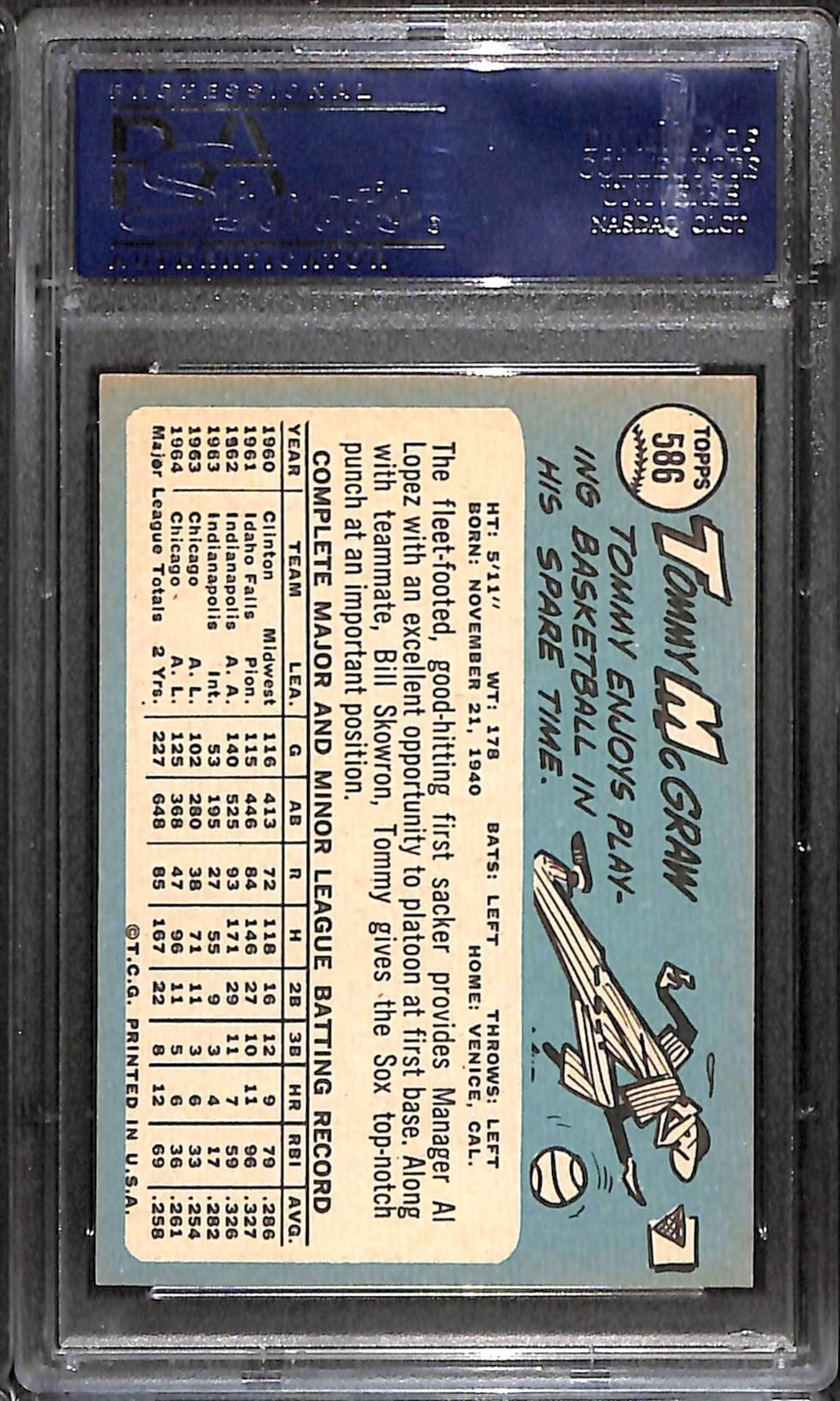 1965 Topps - High # #586 Tommy McCraw for sale online | eBay