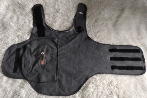Thundershirt Dog Classic Anxiety Calming Jacket, Size Large, Gray | eBay