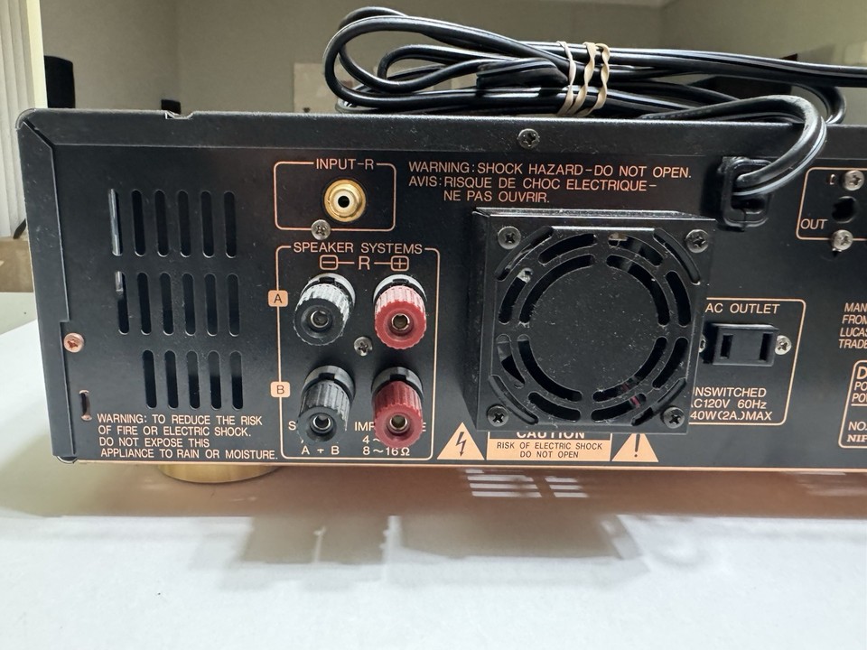 Denon POA-8200 THX Dual Power Amplifier 240 Watt Stereo 2 Channel | eBay