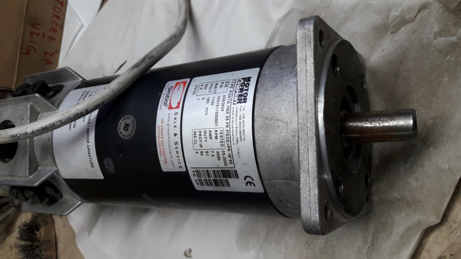DC Electro motor Penta 7MA 180V | eBay