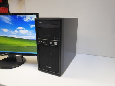 CHIEFTEC GIGABYTE GA-H77M-D3H Windows XP Gamer PC Computer i5 4x 3GHz ...