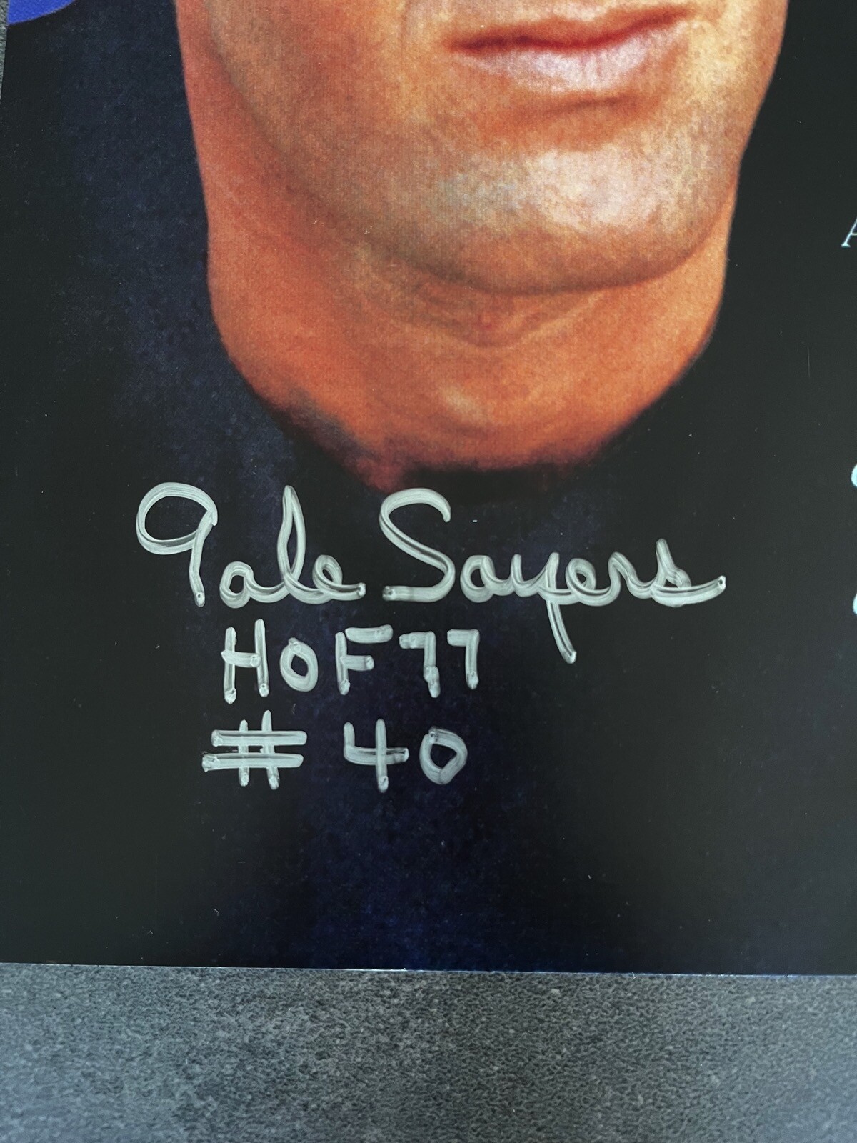 Gayle Sayers Chicago Bears Signed Autograph Brian's Song Poster PSA DNA ...