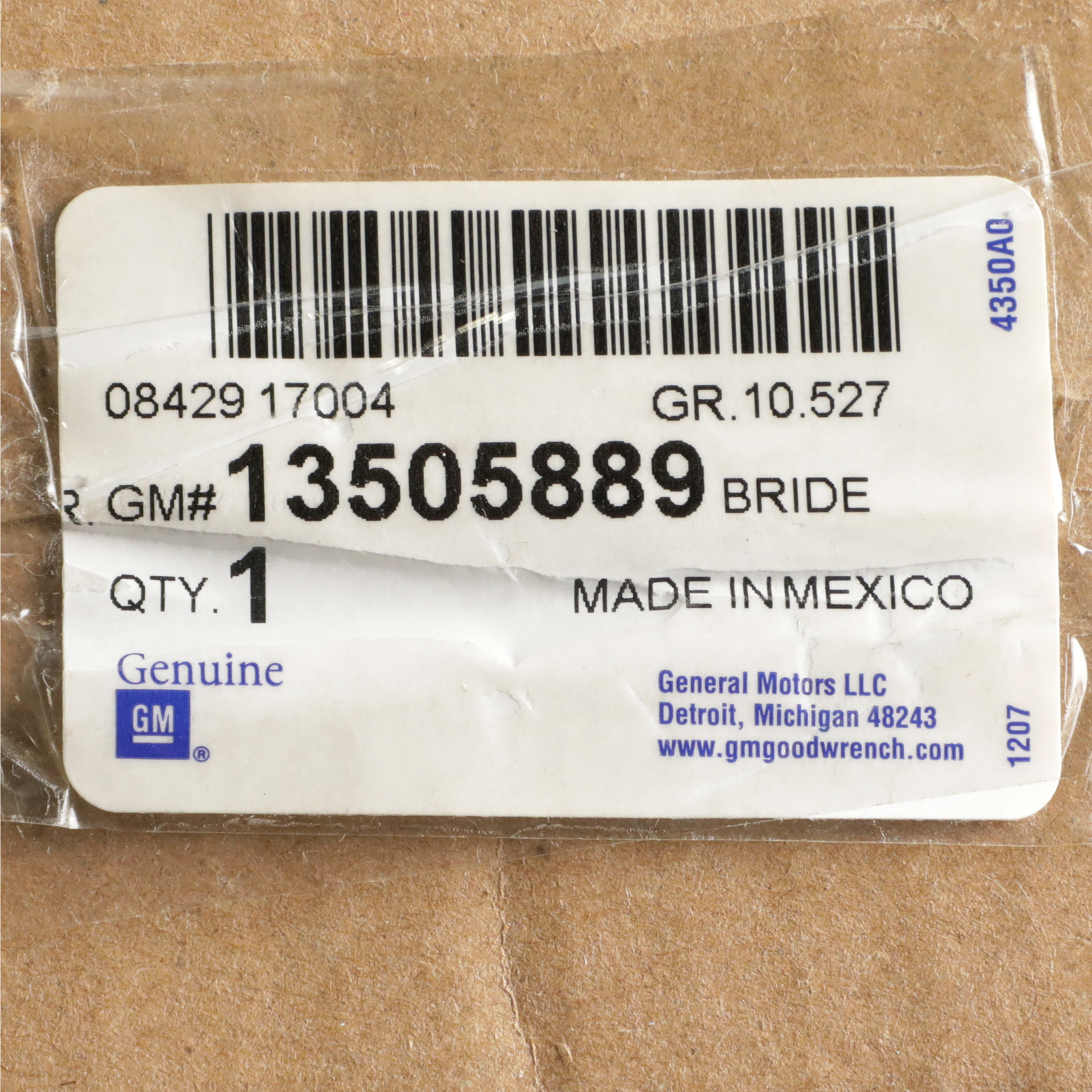 OEM Front Right Exterior Door Handle Base Bracket 13-18 Buick Chevrolet ...