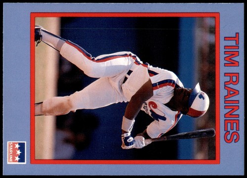 Tim Raines #23 1990 Starline Long John Silver | eBay