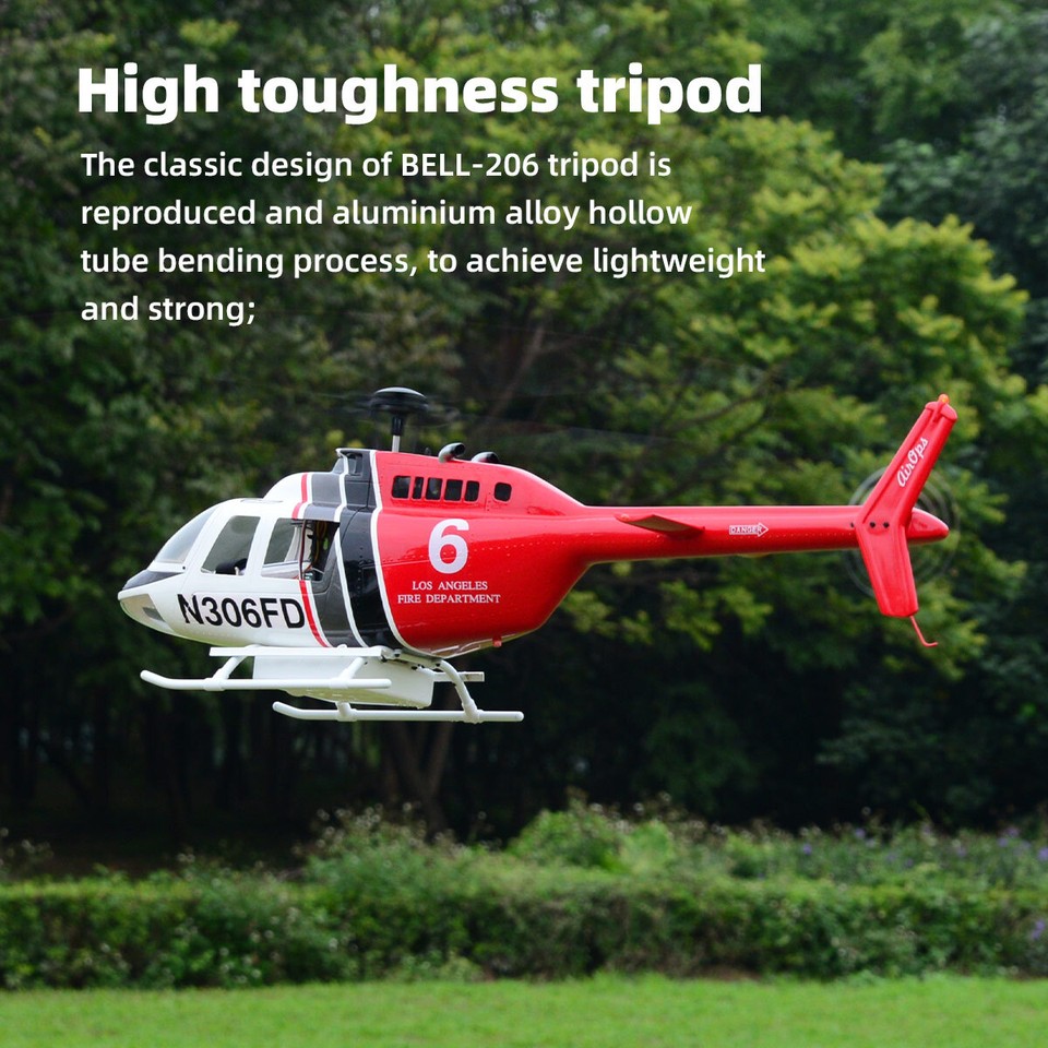 Roban 470 Size RTF B206 RC Helicopter X2 Flight control Model GPS Auto ...