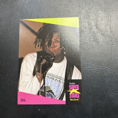 Jb30 Pro Set Super Stars 1991 Music Cards #124 Seal | eBay