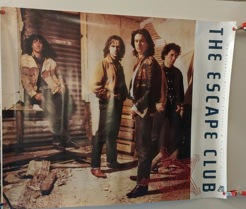 The Escape Club Poster Band Shot Original 24 x 30 Music Promo | eBay