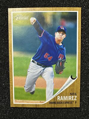 NEIL RAMIREZ #181 2011 Topps Heritage Minor League Edition Rookie ...