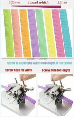 Paper Tassel Machine Manual Paper Quilling Machine Color Paper #T1 ...