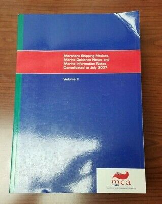 MCA, Merchant Shipping Notices...Vol. II | eBay