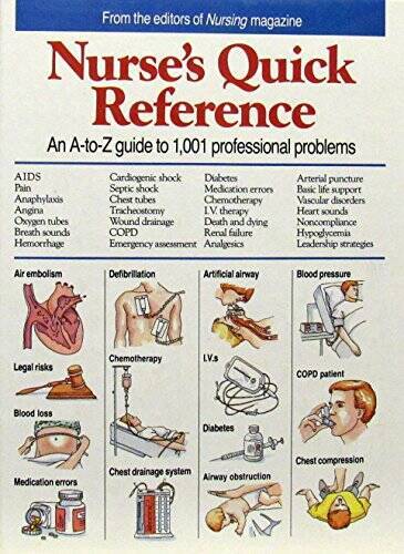 Nurses Quick Reference: An A-To-Z Guide to 1,001 Professio - VERY GOOD ...