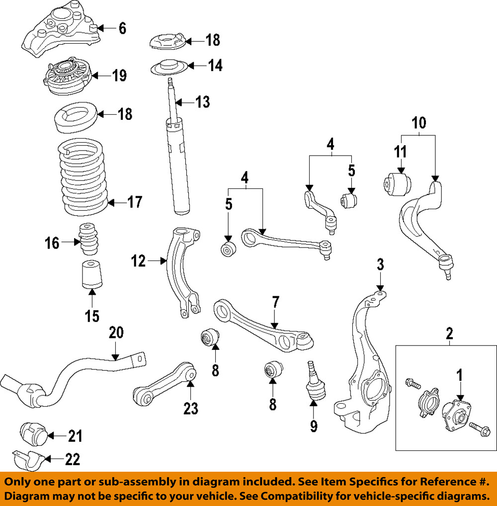 AUDI OEM 2017 Q7 Brake-Front-Hub 8W0407613 | eBay