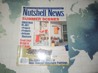 Nutshell News Miniatures for Crafters & Collectors July 1996 issue | eBay