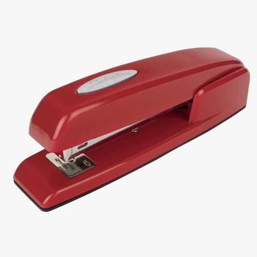 Swingline 747 Business Desktop Stapler 30 Sheets Rio Red - Full Size ...
