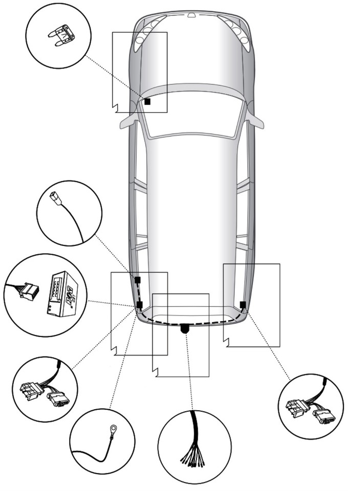 Brink trailer coupling for Dacia Logan MCV II 13-20 rigid + 13-pin E ...