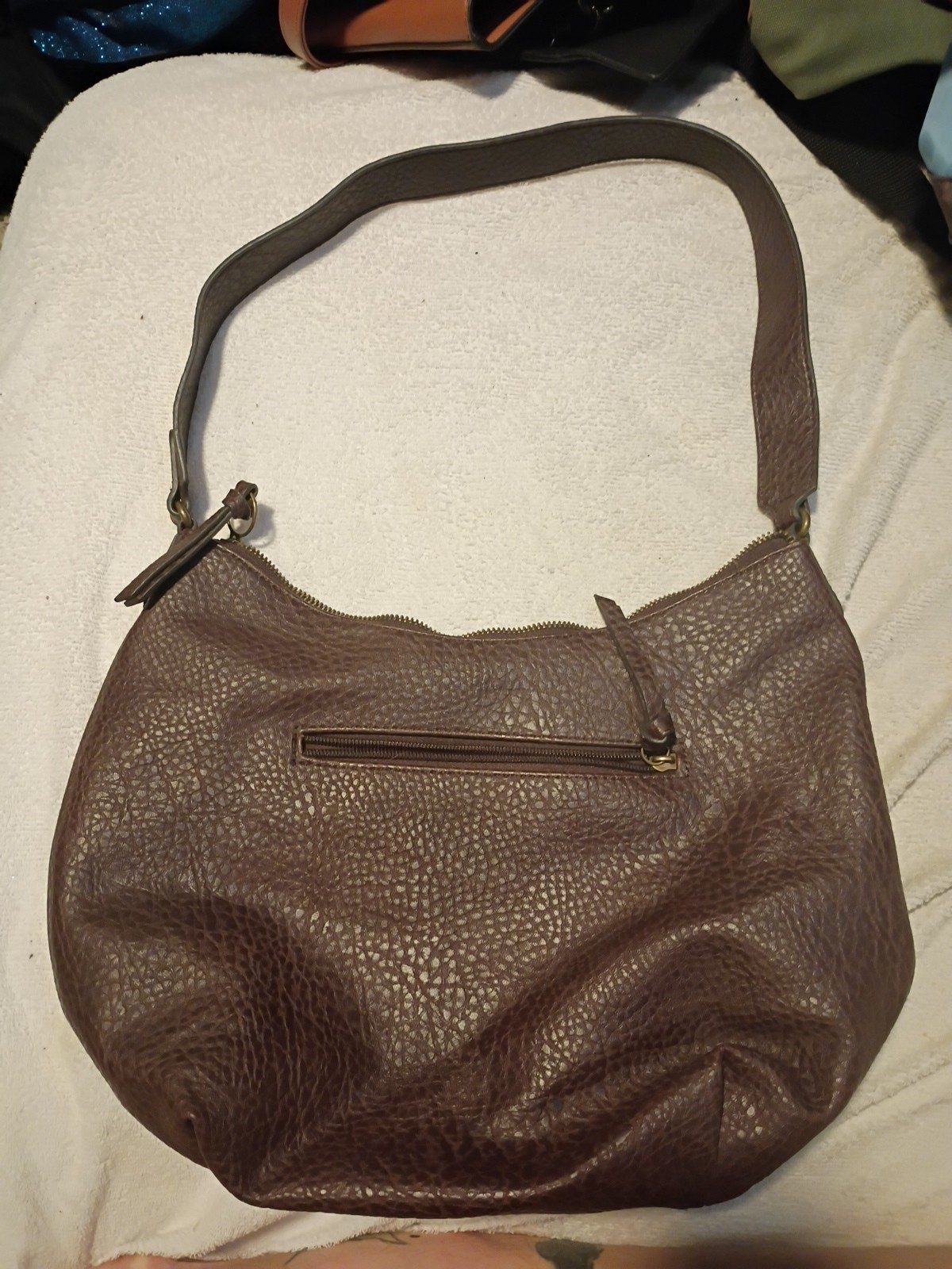 Dark Brown Ana A New Approach Shoulder Purse - Gem