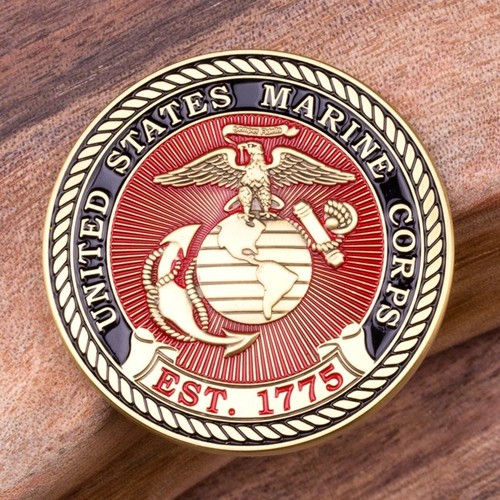 USMC Sergeant Major of the Marine Corps E9 Rank Challenge Coin | eBay