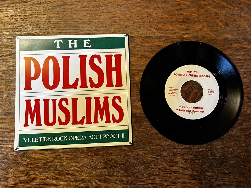 The Polish Muslims 45/PICTURE SLEEVE "Love Polka" 7" record | eBay