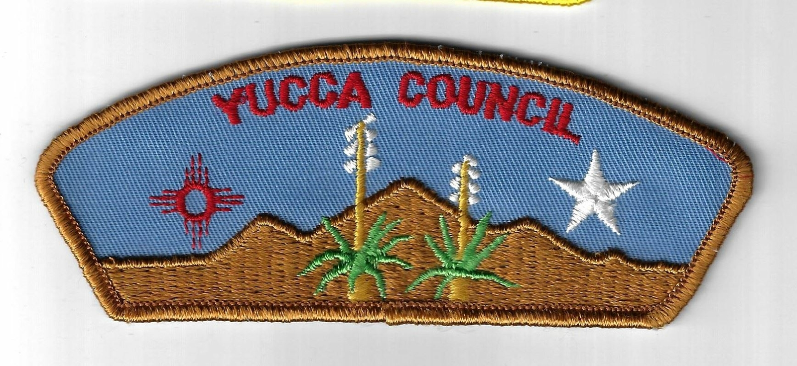 Yucca Council BROWN Border [ND-2652] | eBay