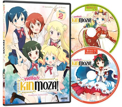 Hello!! Kinmoza! DVD Complete Collection 2 Disc Set NTSC Region 1 Anime ...