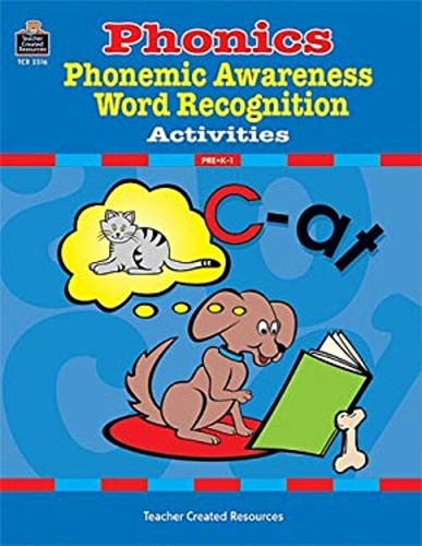 Phonics : Phonemic Awareness - Word Recognition - Activities Pa ...