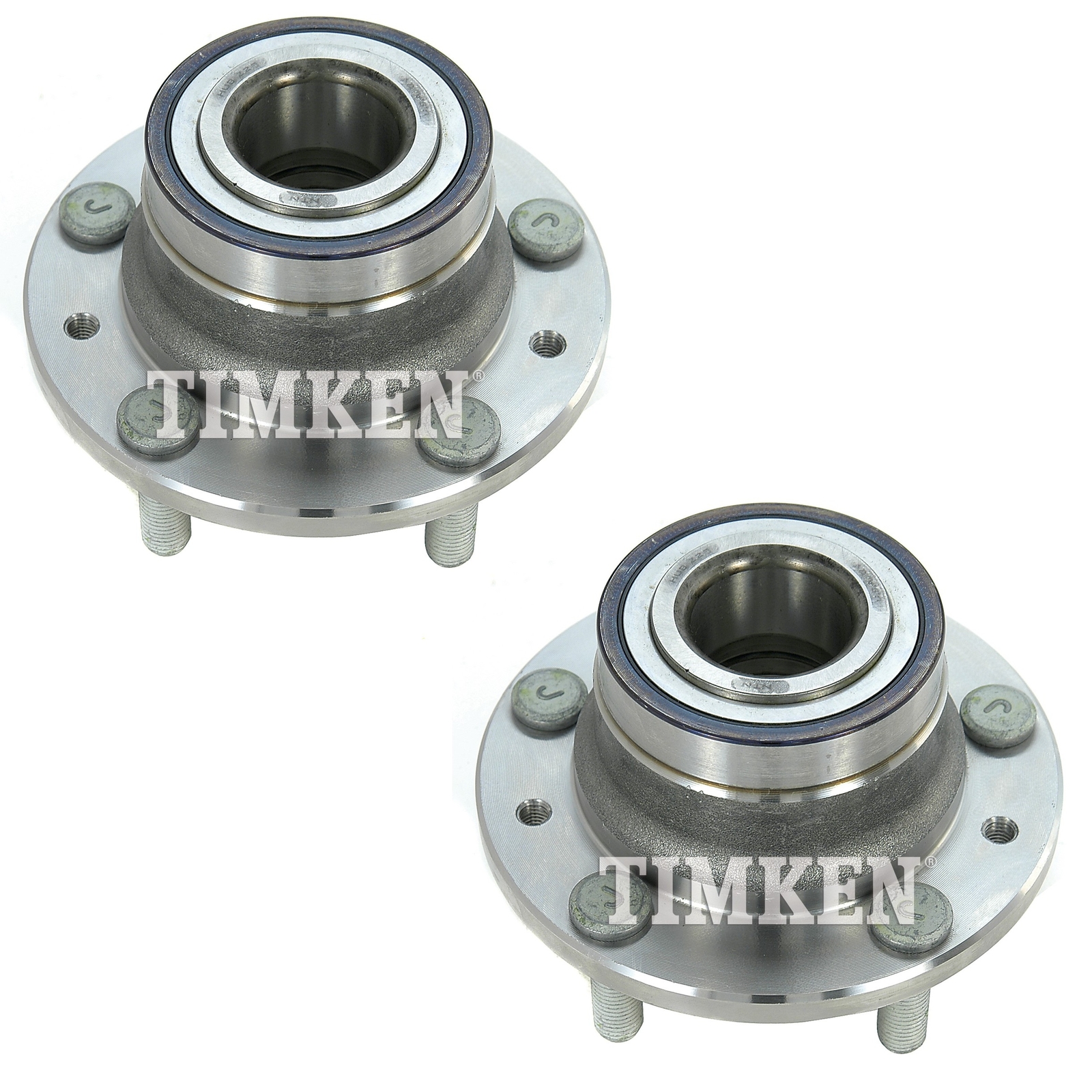 Pair Set Of 2 Rear Timken Wheel Bearing & Hub Kits for Ford Lincoln ...