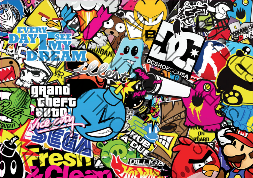 Illest Sticker Bomb