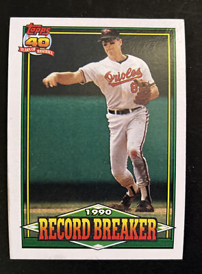 CAL RIPKEN JR 1991 TOPPS RECORD BREAKER #5 | eBay