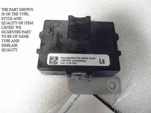 TIRE PRESSURE MONITOR SYSTEM TPMS ECU ECM COMPUTER CONTROL MODULE ID ...