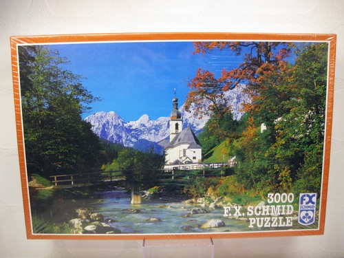 80er Jahre FX Schmid Puzzle - Ramsau Bayern 3000 Teile / Vintage NEU ...