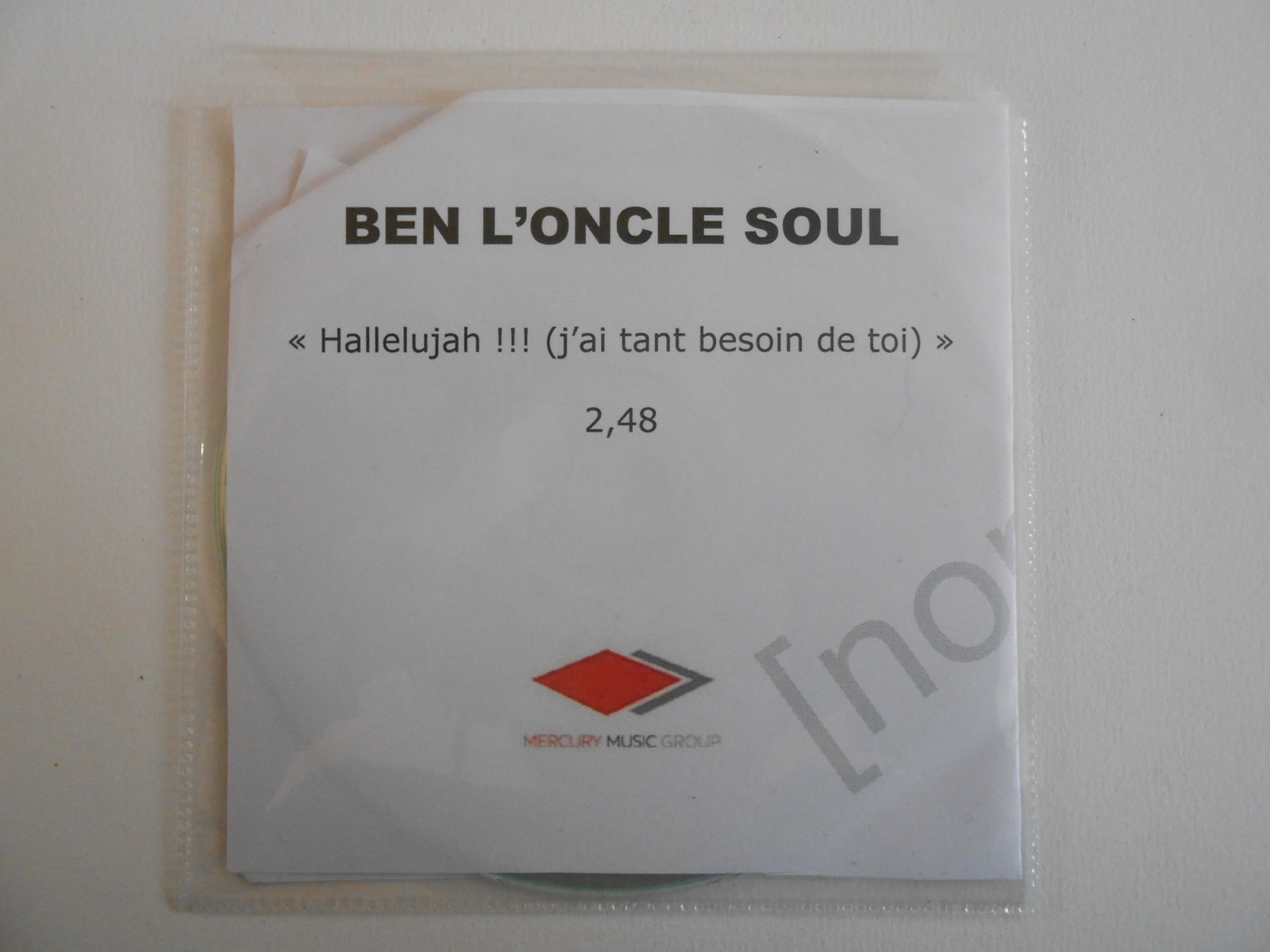BEN L'ONCLE SOUL : HALLELUJAH !!! [ CD PROMO ] ~ PORT GRATUIT ! | eBay