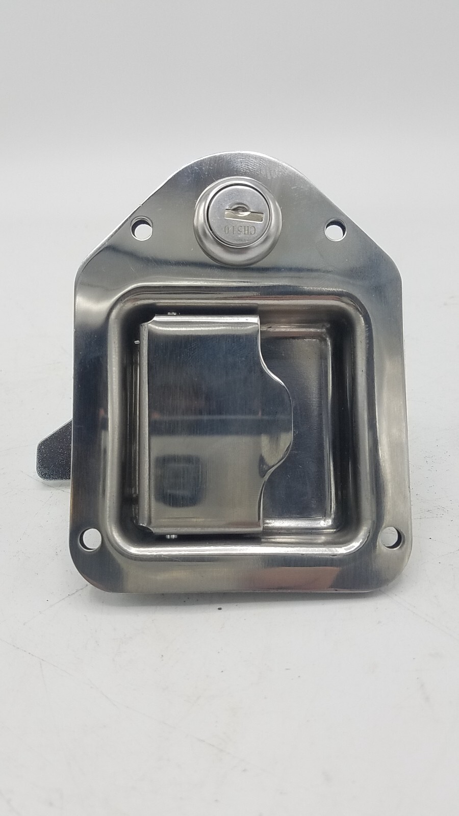 Chrome Door Latch, Mini Latch , Tear Drop, LKG, SST, with 2 Keyed-Alike ...