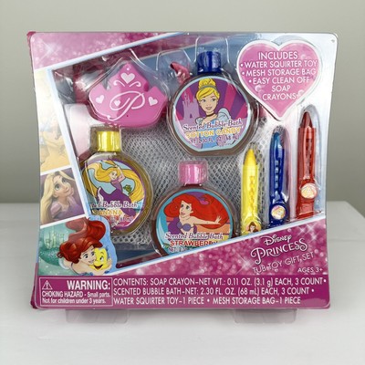 Disney Princess Tub-Bath Toy Gift Set, Ages 3+ New In Box | eBay