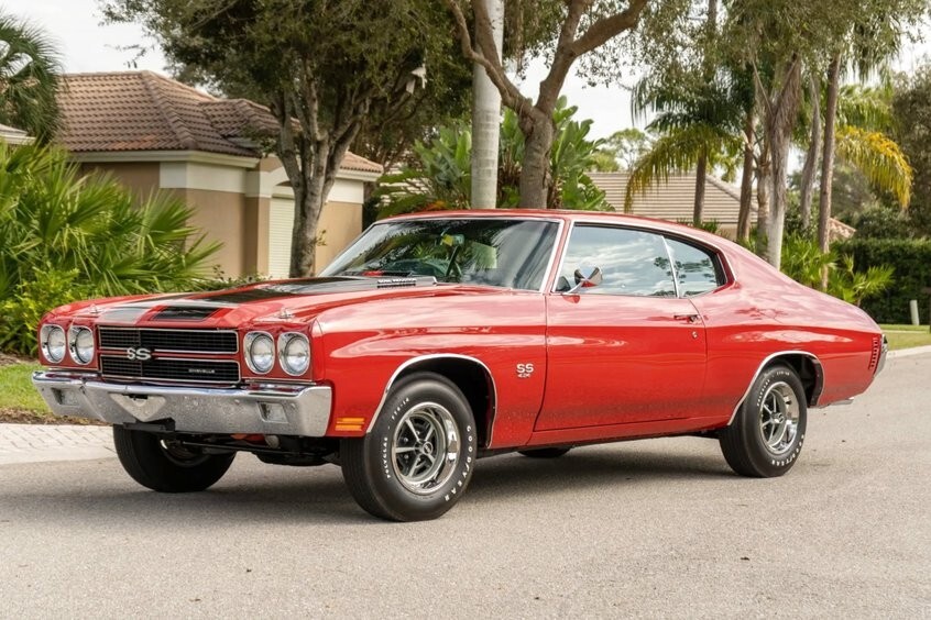 1970 Chevy Chevelle SS 454 red qtr | 24x36 inch poster | classic car | eBay