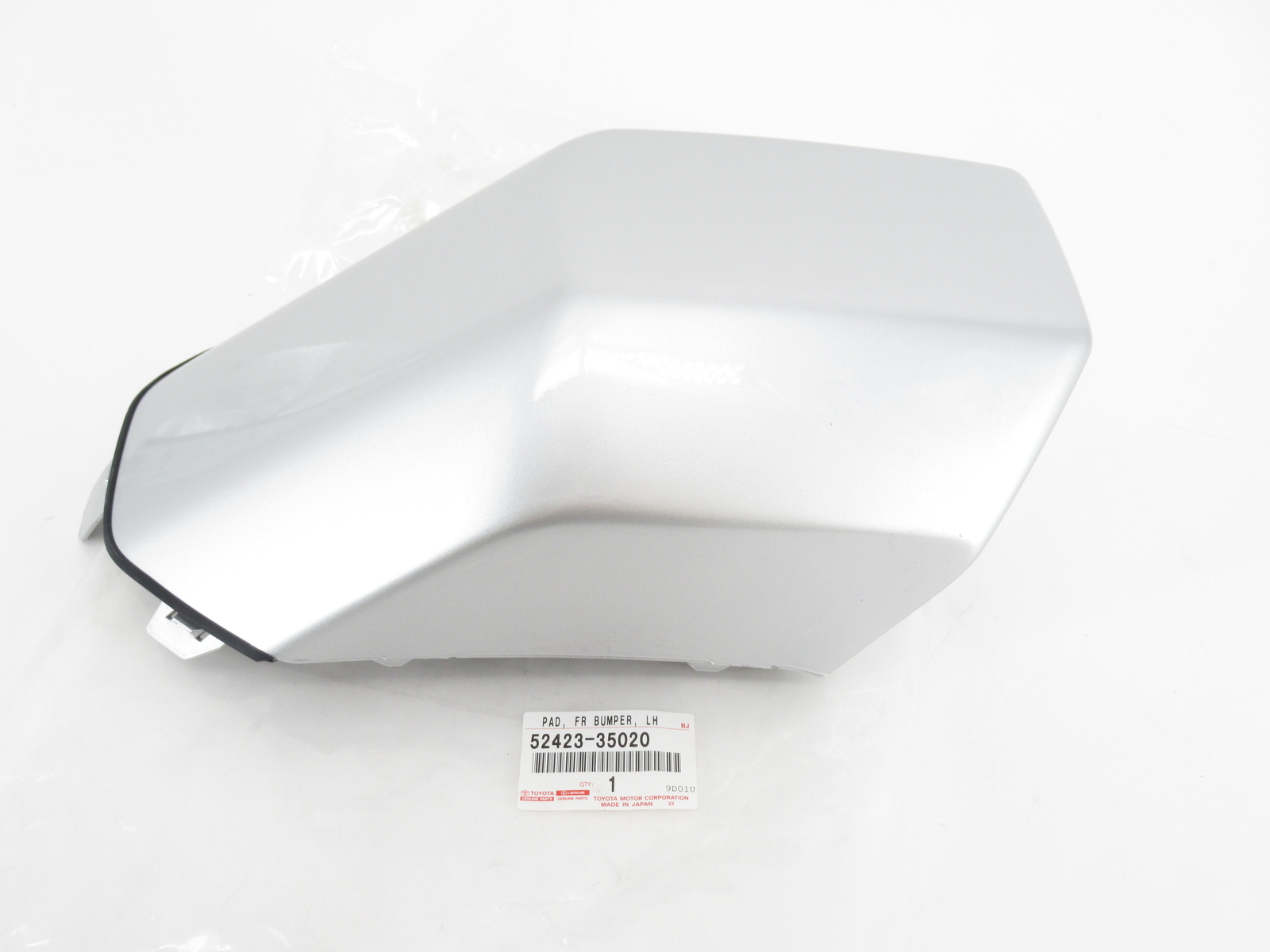 Genuine OEM Toyota 52423-35020 Driver Front Bumper Corner Pad 2007-14 ...