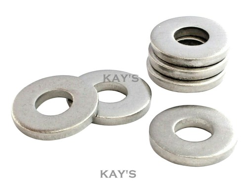 EXTRA THICK WASHERS FLAT HEAVY SPACERS A2 STAINLESS STEEL METRIC SIZES ...